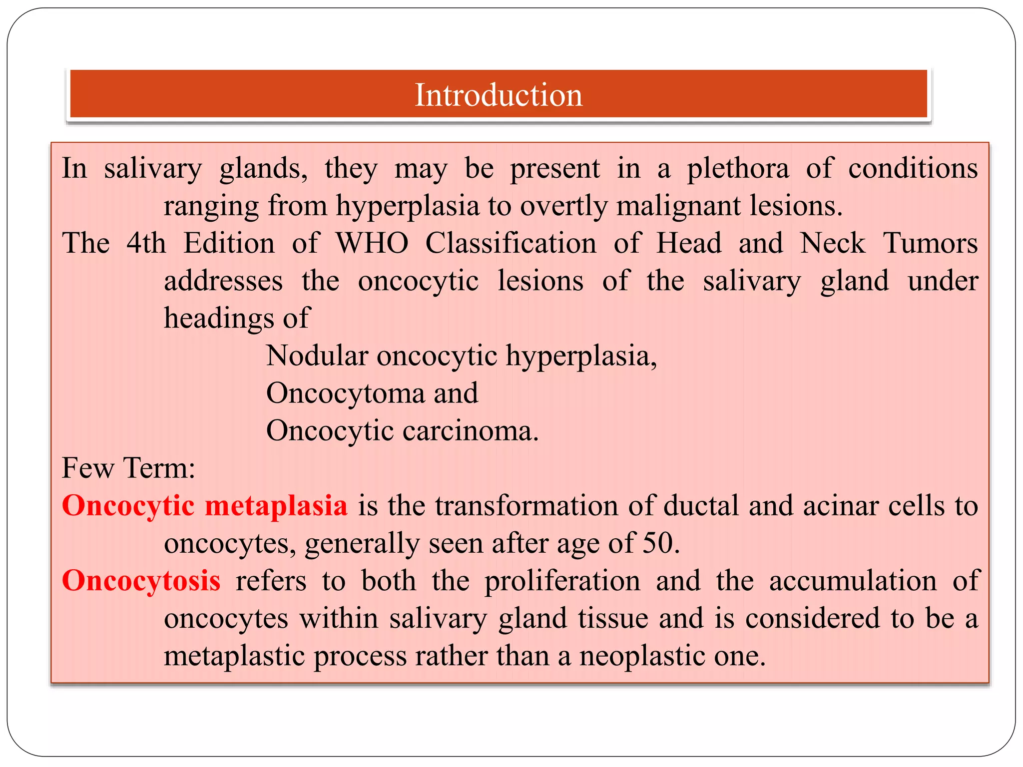 Oncocyte in salivary gland.pptx