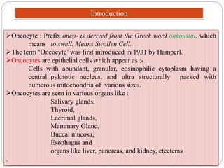 Oncocyte in salivary gland.pptx | Ear, Nose and Throat Conditions ...