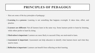 Pedagogy.pptx | Primary Education | Education