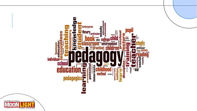 Pedagogy for teaching and learning for pre primary teachers .pptx