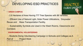 ESD Pedagogy for Sustainable Development Course Designed for ...