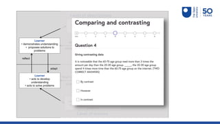 Pedagogy informed design of conversational learning at scale - ec-tel 2019 | PPTX