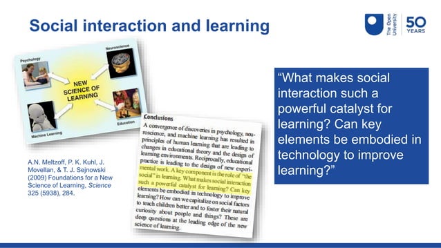 Pedagogy informed design of conversational learning at scale - ec-tel ...