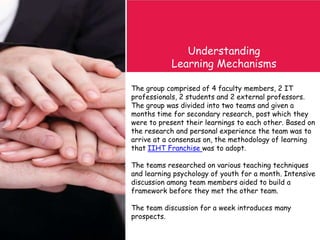 Pedagogy-Understanding Learning Mechanisms | PPT