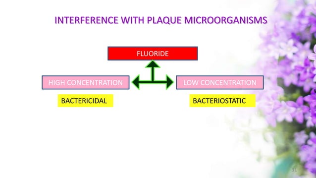 MECHANISM OF ACTION OF FLUORIDE | PPTX