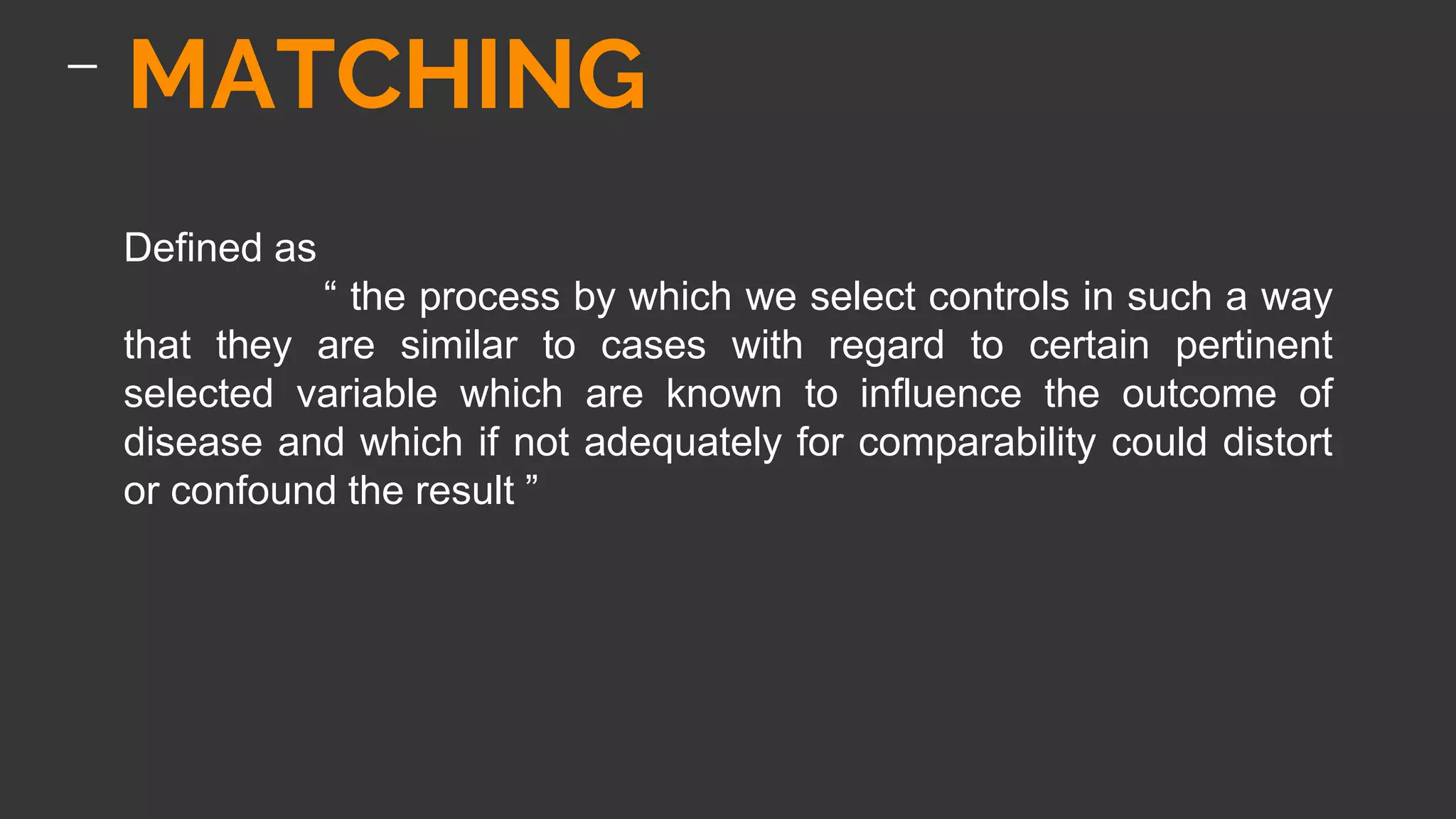 CASE CONTROL STUDY | PPTX
