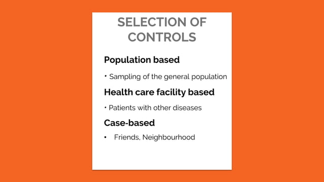 CASE CONTROL STUDY | PPTX
