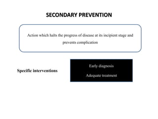 levels of prevention | PPT
