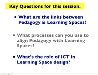 Pedagogy and c21st_learning_spaces | PPT
