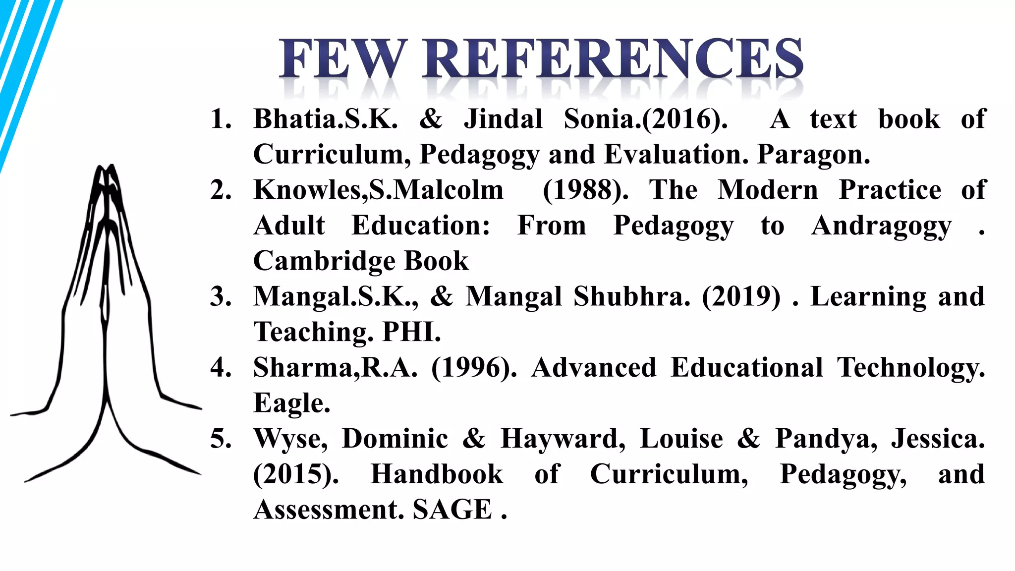 Pedagogy and pedagogical analysis | PPT