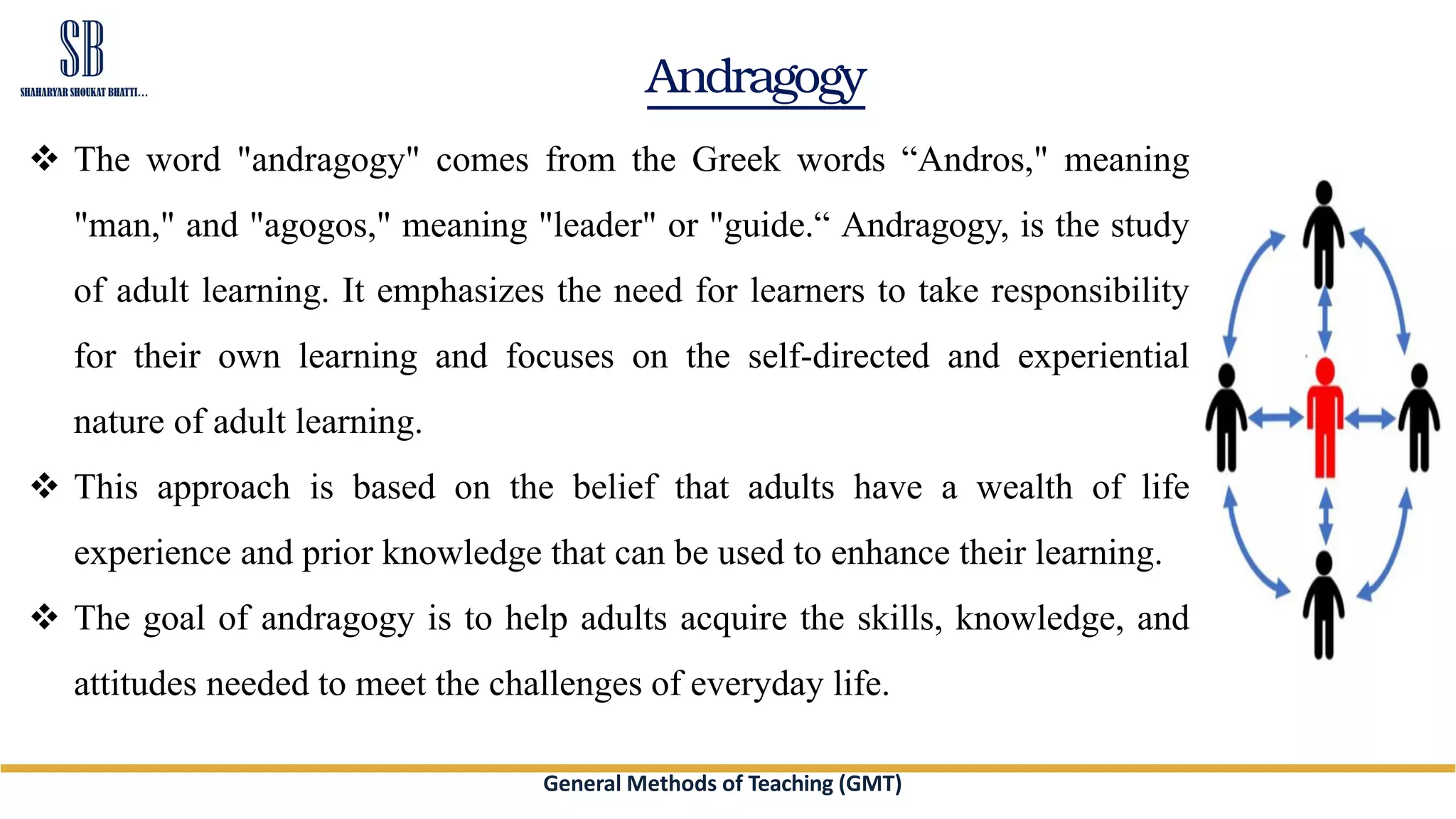 Pedagogy- Andragogy -Heutagogy | PDF