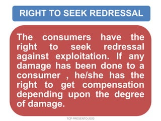 CONSUMER RIGHTS | PPT | Free Download