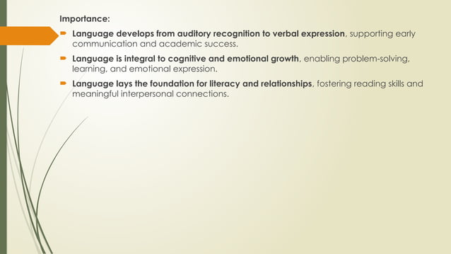 Pedagogy of Language Development of primary education | PPTX