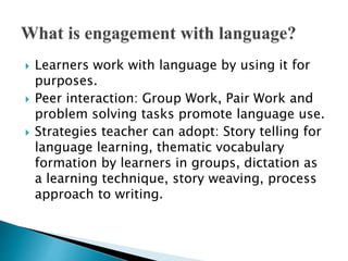 Module 10: Pedagogy of Languages | PPTX
