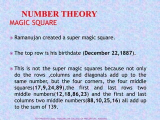 HISTORY OF RAMANUJAN | PPTX