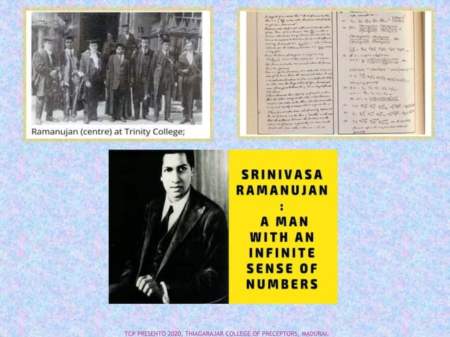 HISTORY OF RAMANUJAN | PPTX