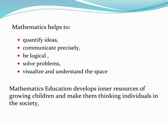 Module 9: Pedagogy of Mathematics(English) | PPTX | Educational Assessment | Education