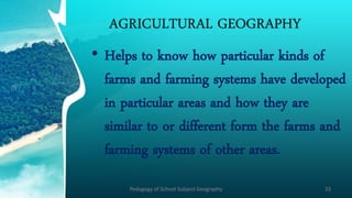 Pedagogy of School Subject Geography | PDF