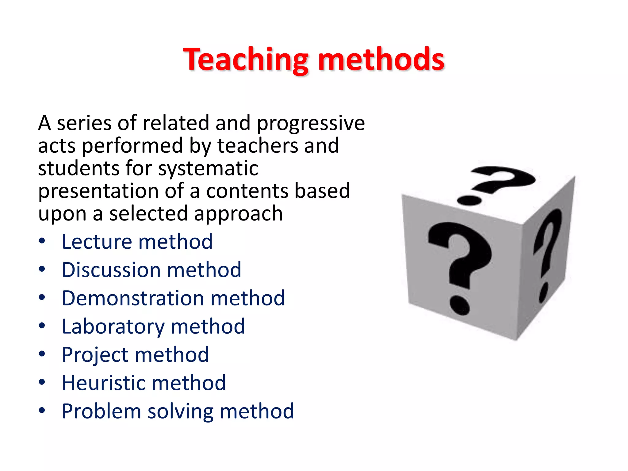 Pedagogy of science | PPTX
