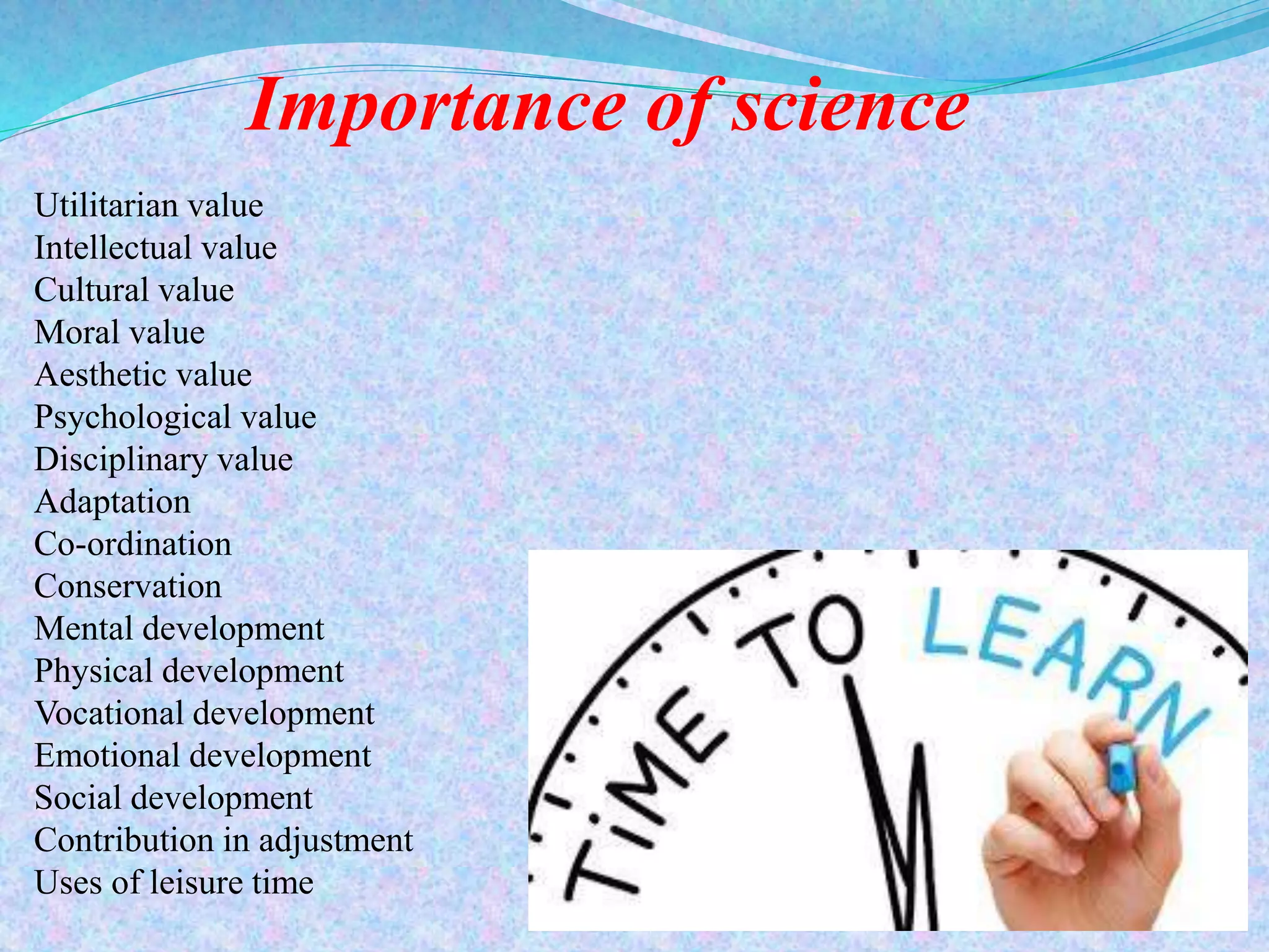 Pedagogy of science | PPTX