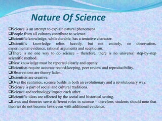 Pedagogy of science | PPTX