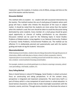 Pedagogy of Social Science - Teaching Methods.pdf