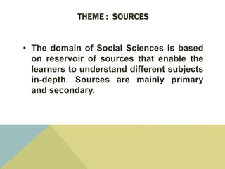 Module 12: Pedagogy of Social Sciences (Upper Primary Stage) | PPTX