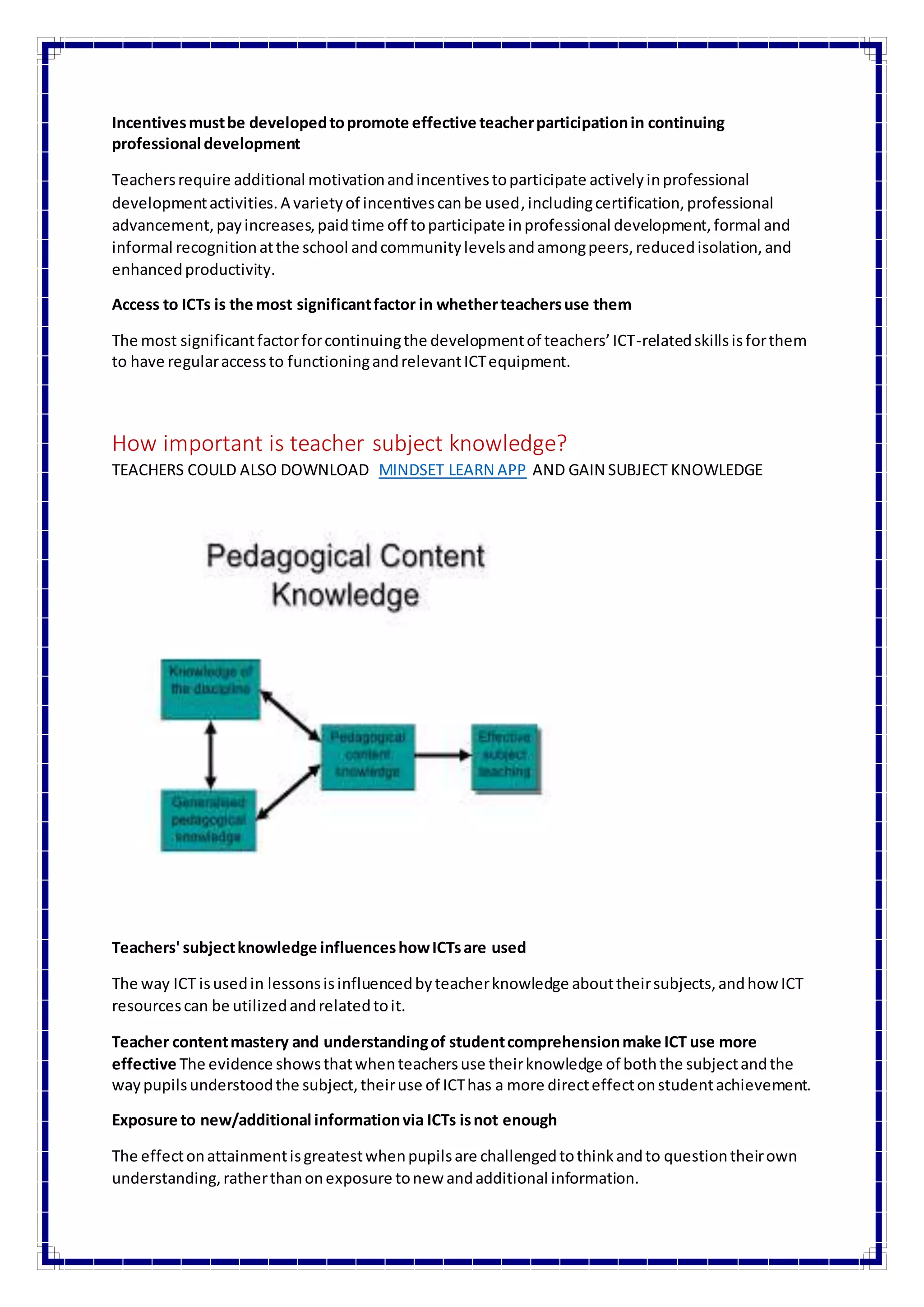 Pedagogy of teaching | DOCX