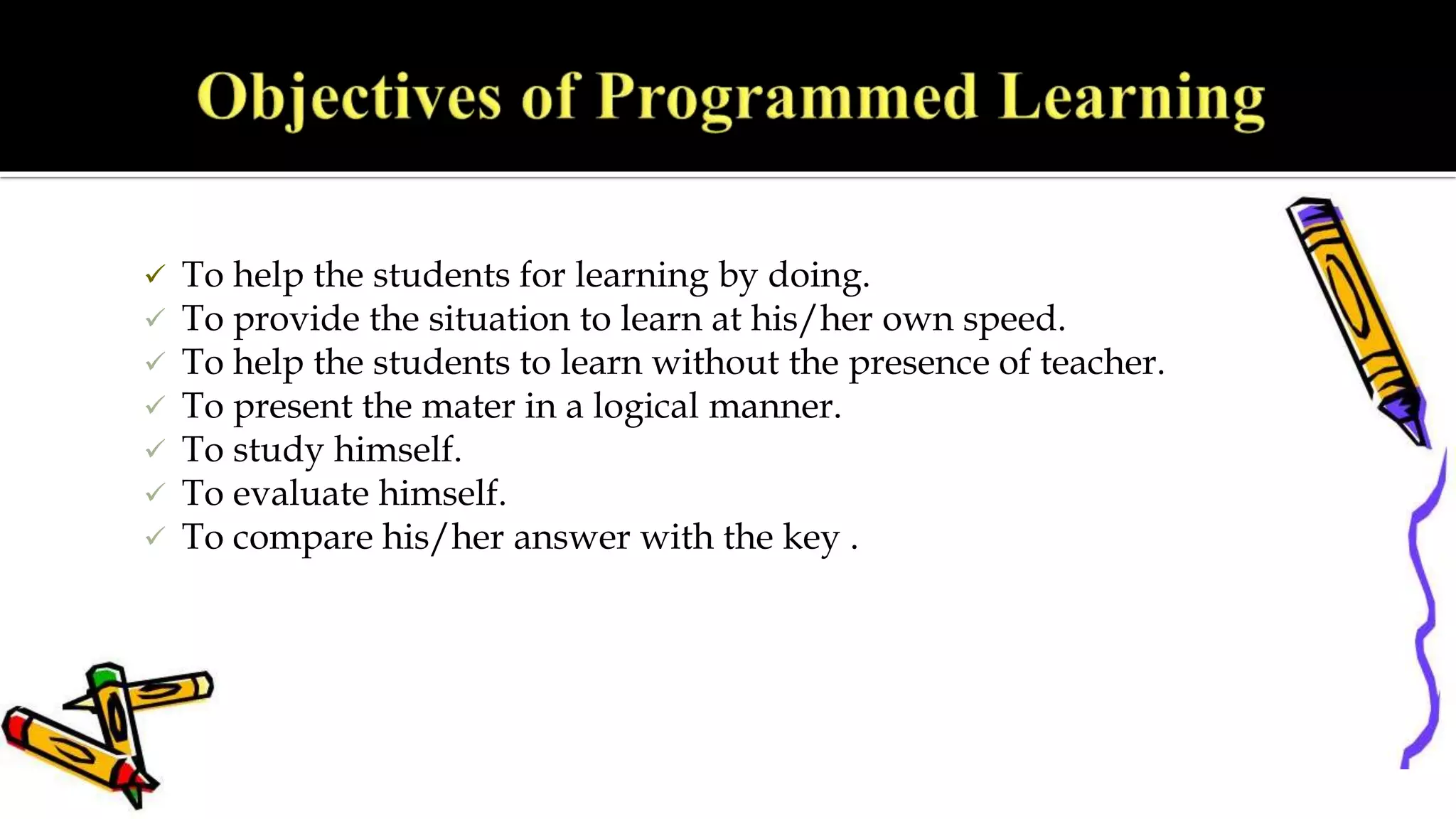 Programmed learning | PPTX | Educational Assessment | Education