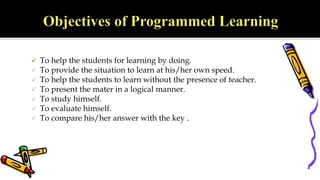 Programmed learning | PPTX | Educational Assessment | Education