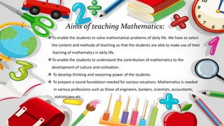 Pedagogy of Mathematics | PDF