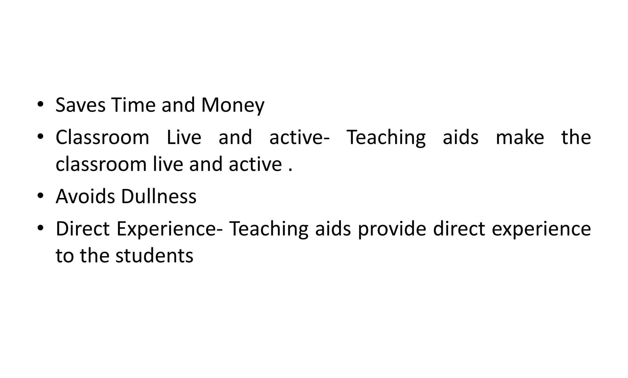 TYPES AND PRINCIPLE OF TEACHING AIDS(PEDAGOGY) | PPT