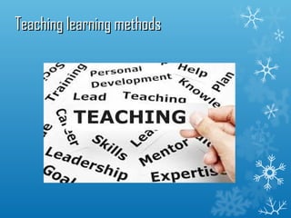 Pedagogy(teaching and learning methods in patient education) | PPT