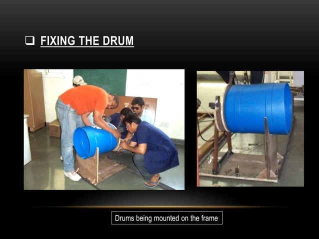 Pedal power washing machine | PPTX