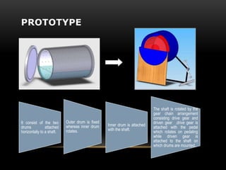Pedal power washing machine | PPTX