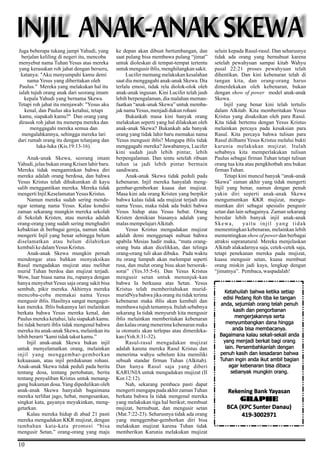 Pedang roh edisi_62: Injil Tipu Muslihat! | PDF