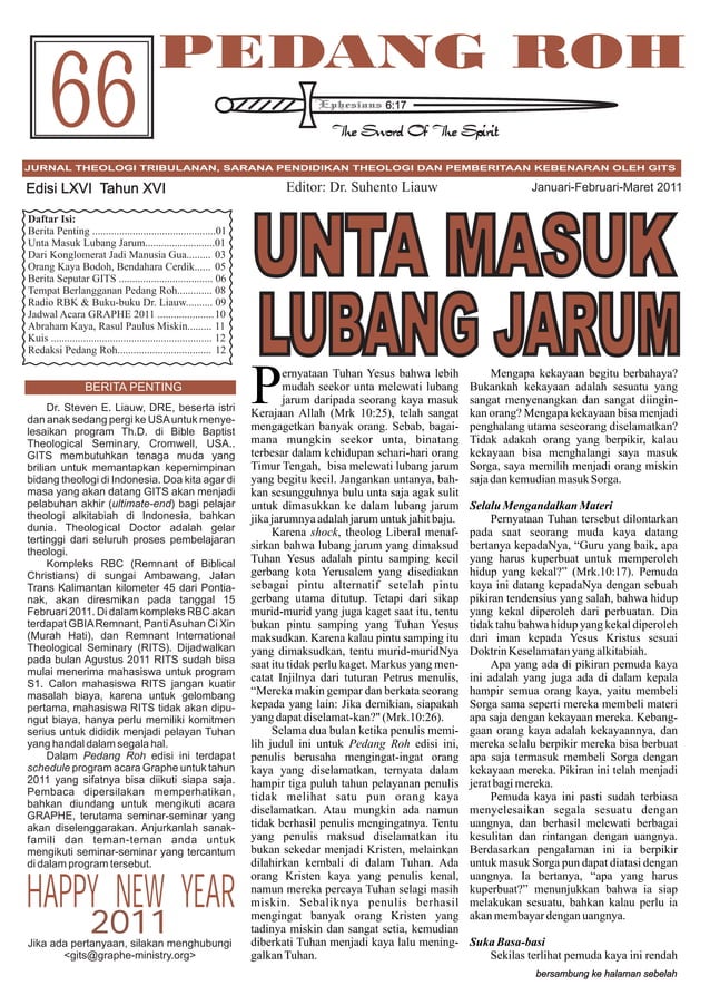 Pedang roh edisi_66 | PDF