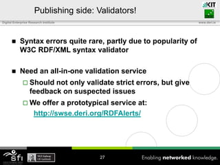 Weaving the Pedantic Web (LD | PPT