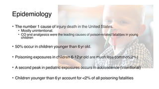 Pediatric poisoning- educational for medical students and professors. | PDF