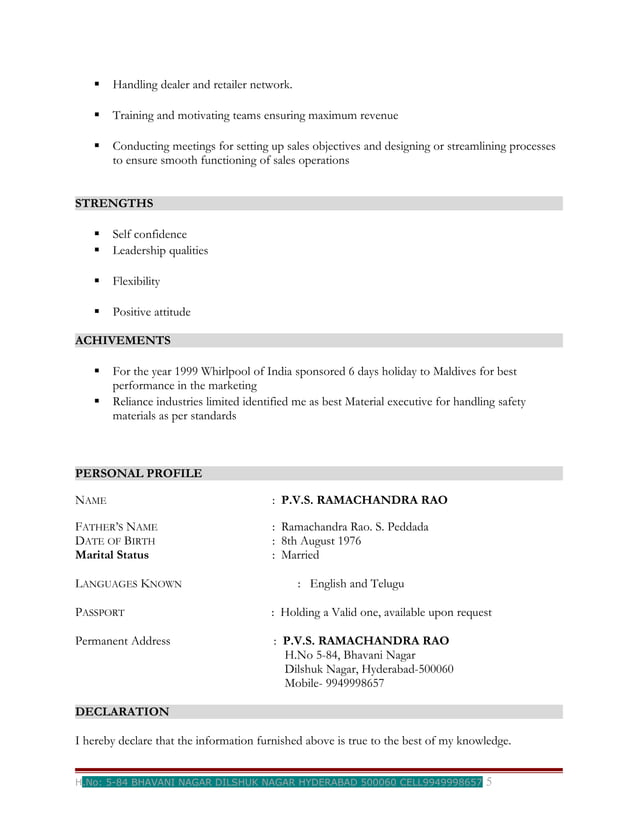 Peddada update resume 23.08.2012