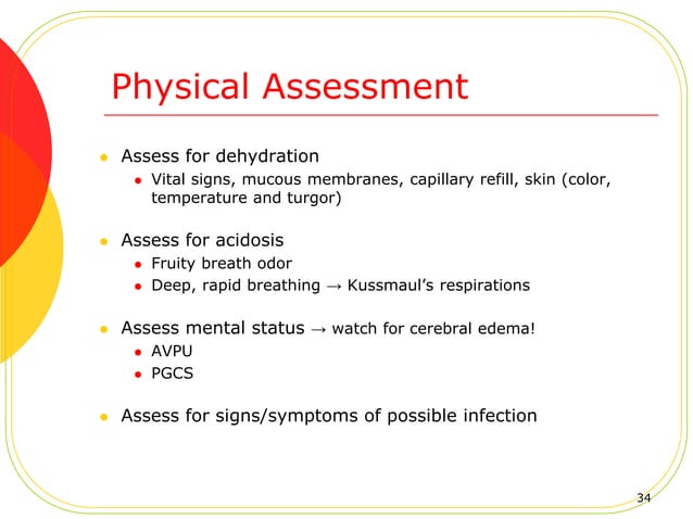 Pediatrics DKA slide set updated | PPT