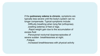 pEdema.pptx | Lung and Respiratory Health | Diseases and Conditions