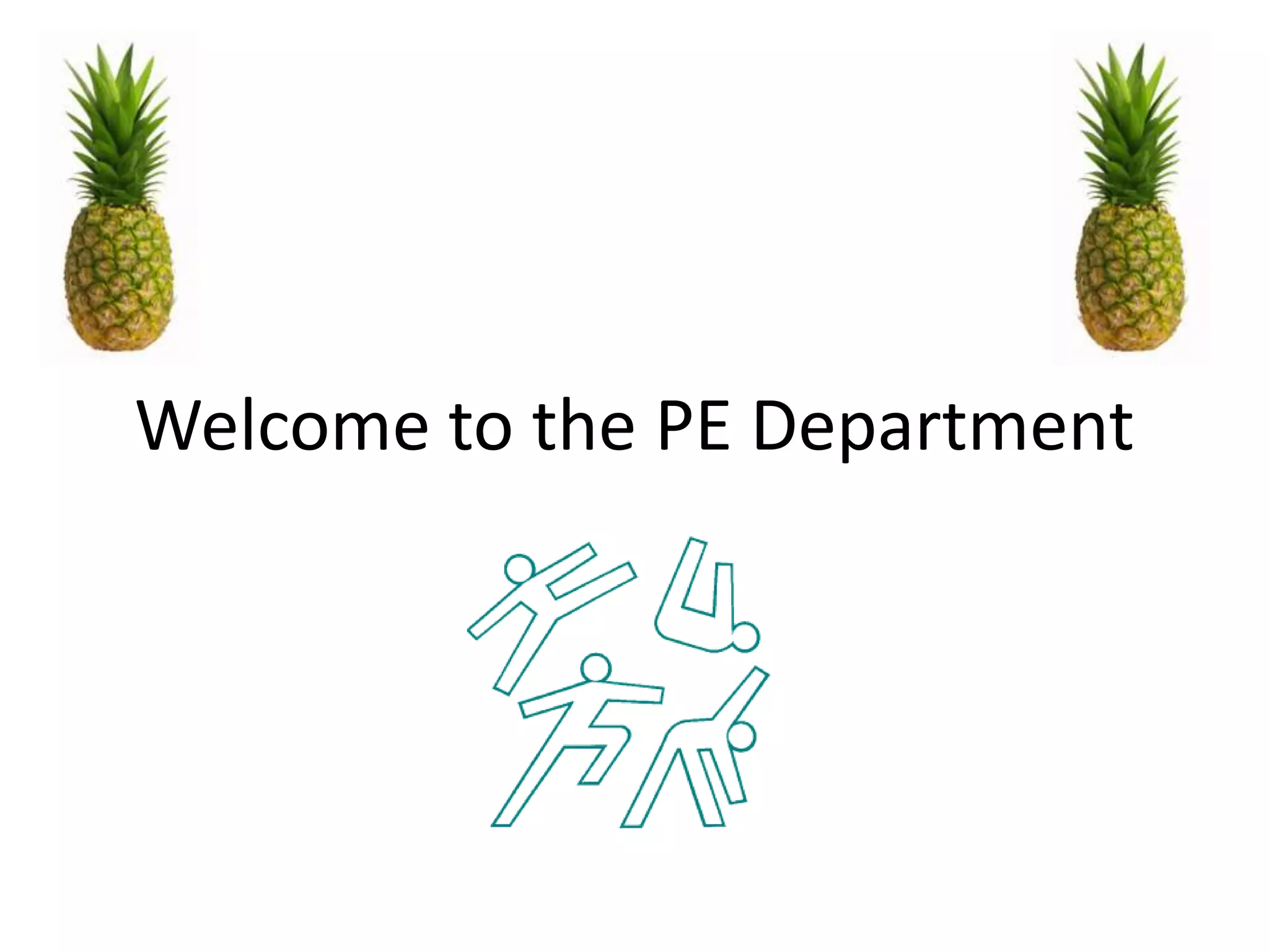 PE Department Slideshow | PPT