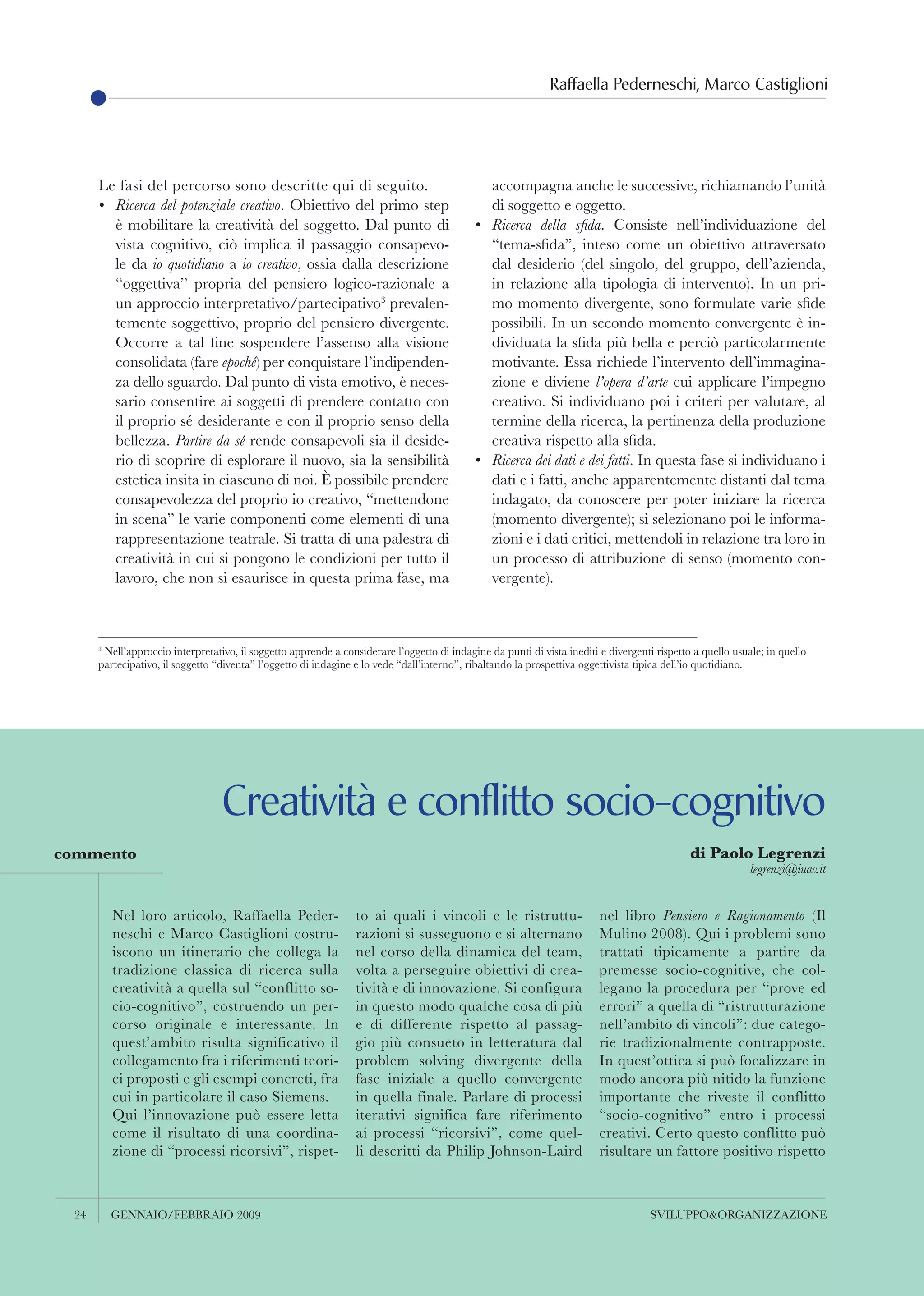 Pederneschi creativita e_innovazione_organizzativa | PDF