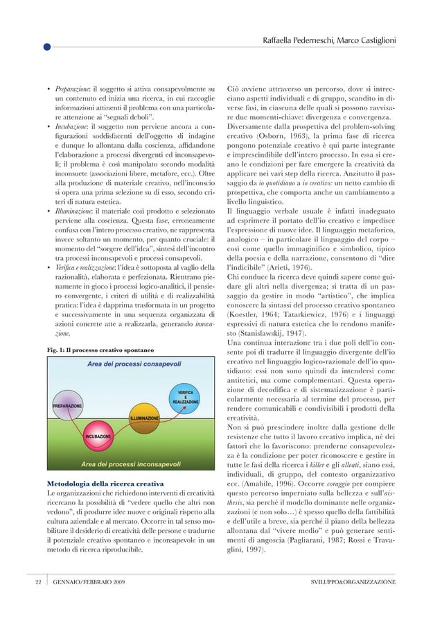 Pederneschi creativita e_innovazione_organizzativa | PDF