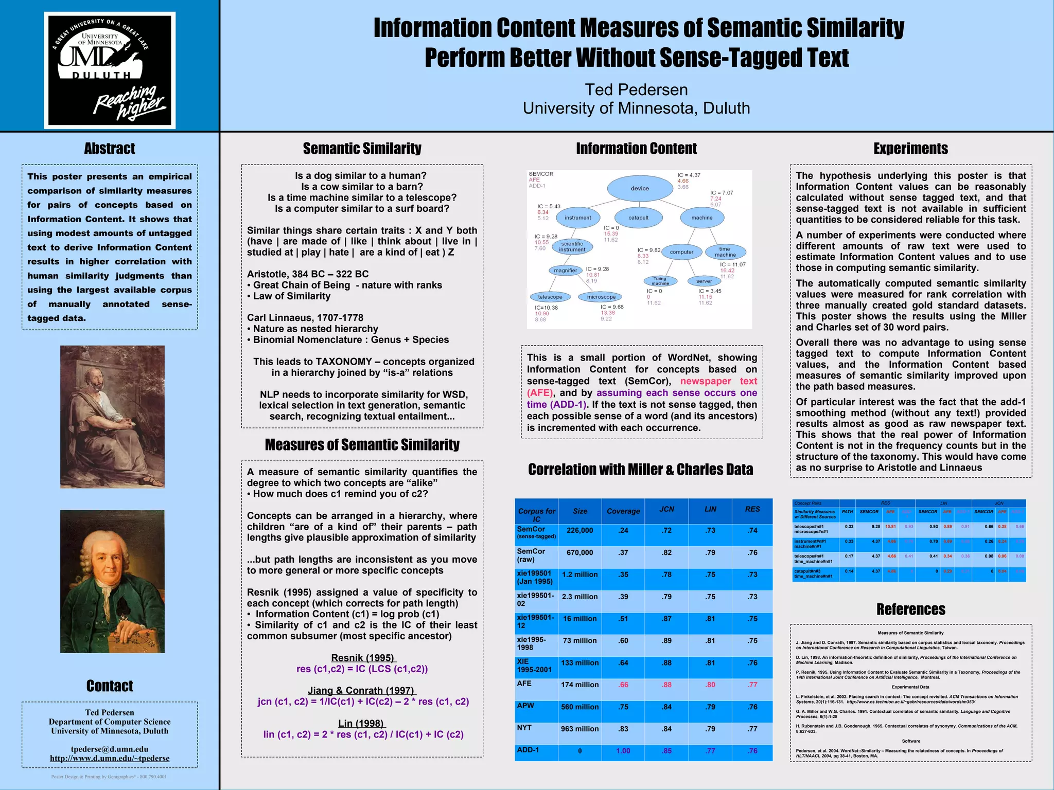 Pedersen naacl-2010-poster | PDF