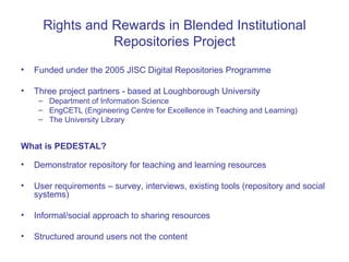 Pedestal Outline | PPT