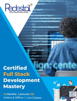 Full Stack web Developer Course in Jaipur | PDF | Web Development | Internet