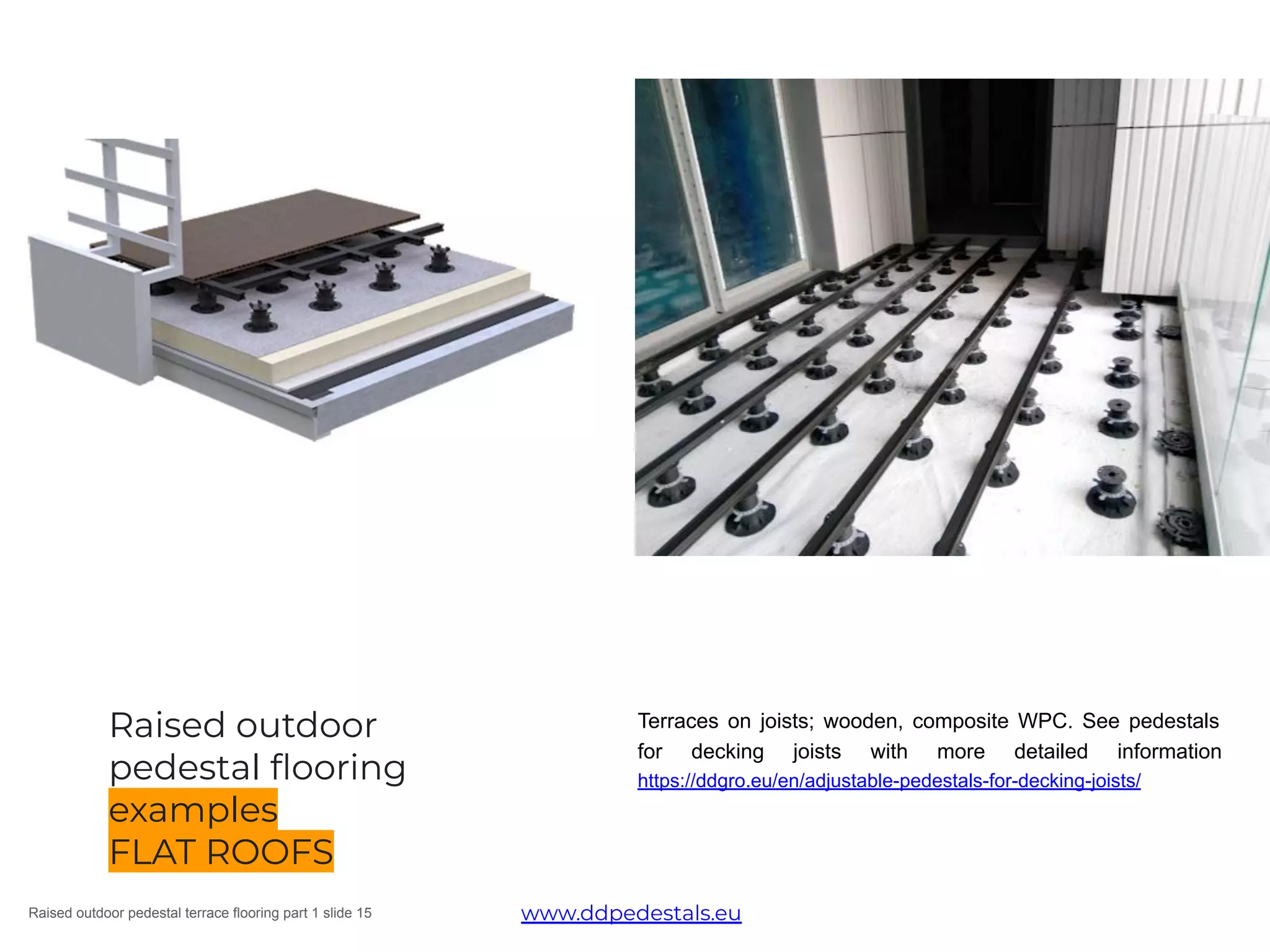 Pedestals for pavers, tiles and decking | PDF