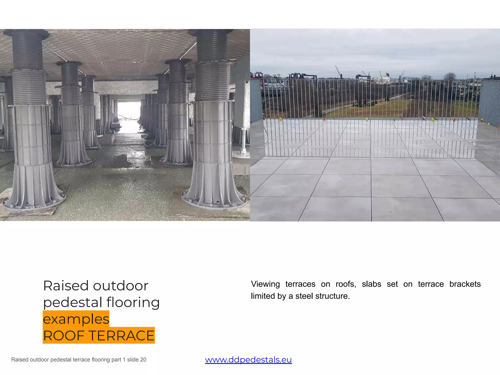 Pedestals for pavers, tiles and decking | PDF